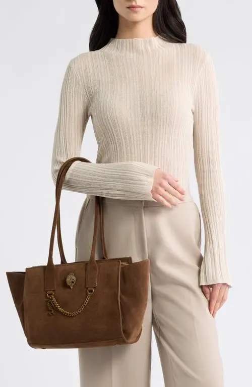 Kurt Geiger Small Sloane Leather Shopper