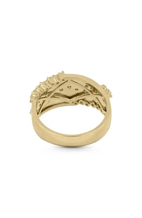 Bony Levy Mika 18k Gold Diamond Wide Ring