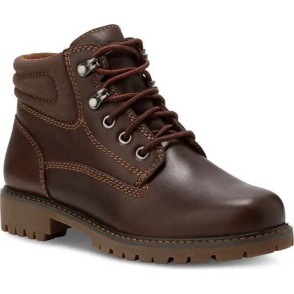 Eastland Edina Leather Hiking Boot - Dark Walnut
