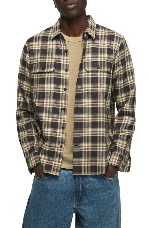 Lucky Brand Humboldt Herringbone Button-up Shirt