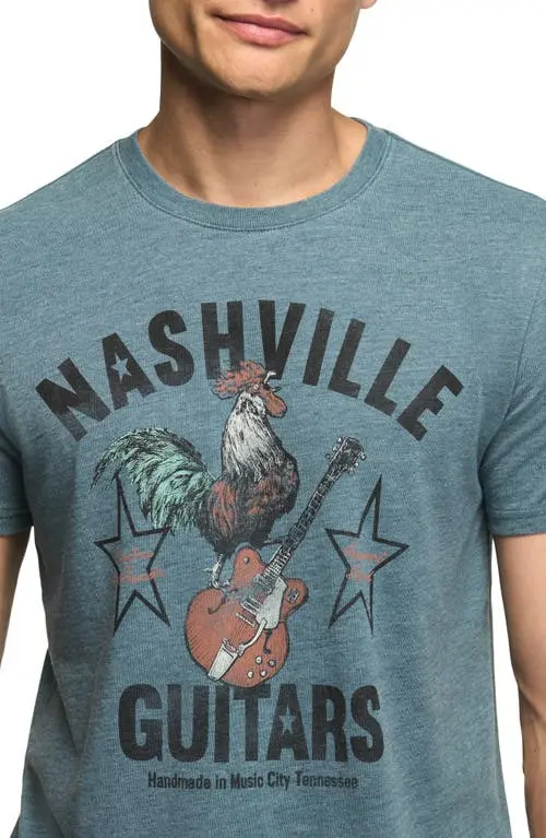 Lucky Brand Nashville Guitars Graphic Tee