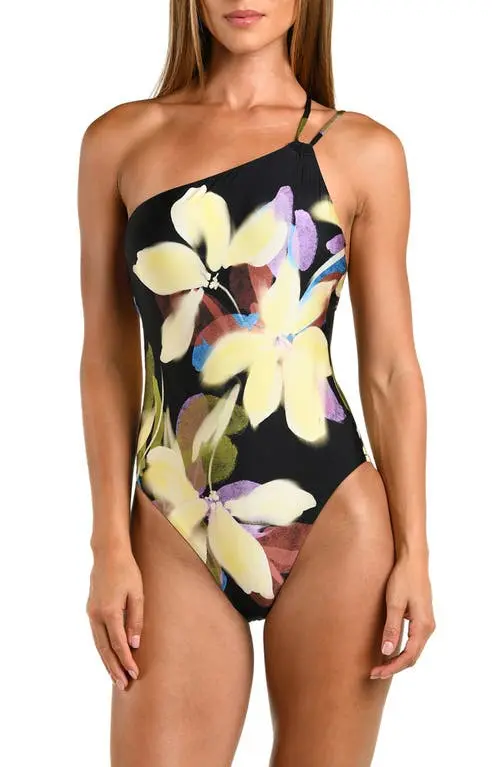 SUNSHINE 79 Afterglow Moderate Coverage One-shoulder One-piece Swimsuit