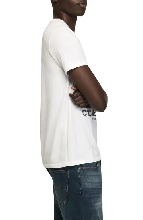 Lucky Brand Cold Steel Cycleworks Graphic Tee
