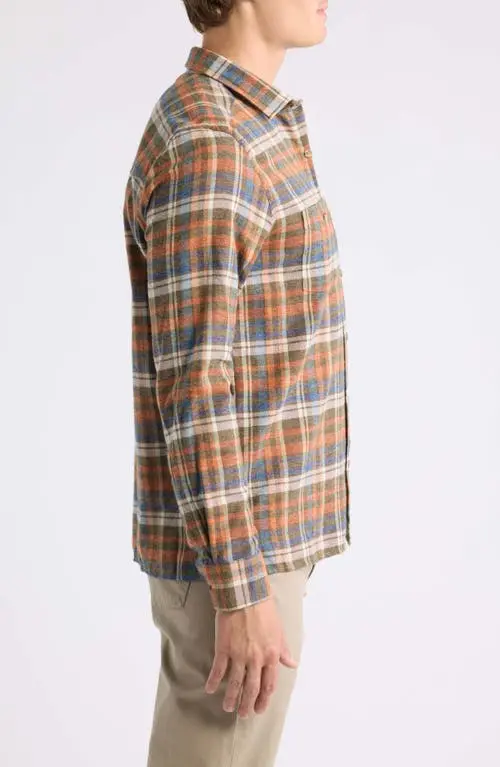 Johnston & Murphy Woodson Plaid Cotton Shirt