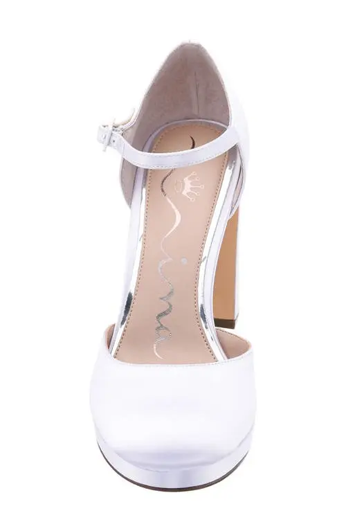 Nina Marcie Ankle Strap Pump