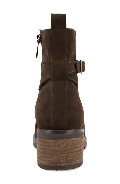 Mia Desmond Faux Leather Bootie - Espresso