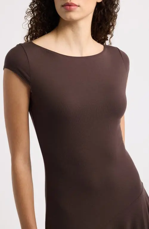 REFORMATION Danica Handkerchief Hem Knit Dress