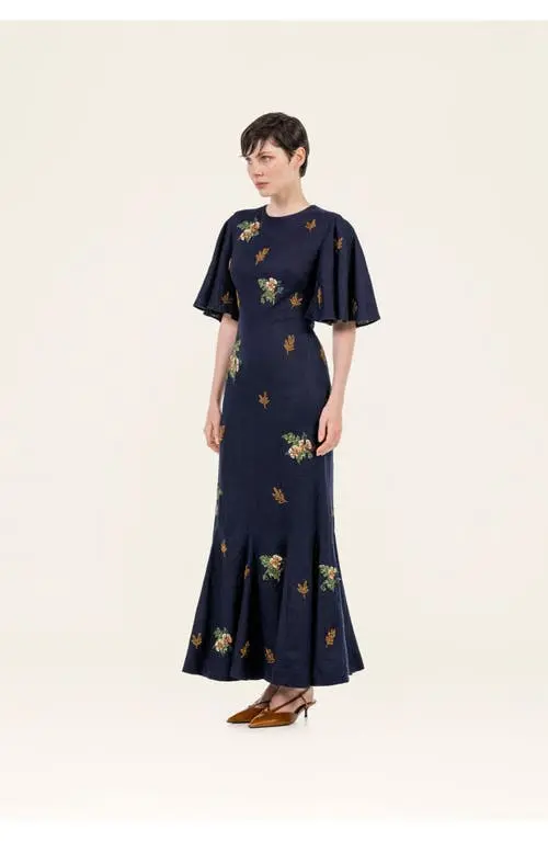 Agua Bendita Ave Anhelo Maxi Dress