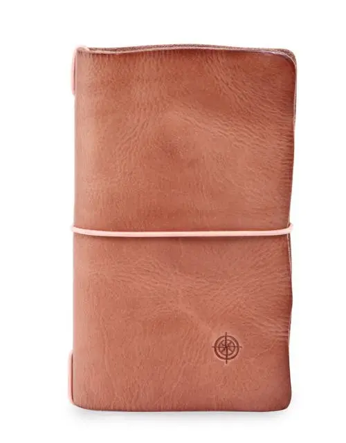 OLD TREND Nomad Genuine Leather Travel Organizer - Blush