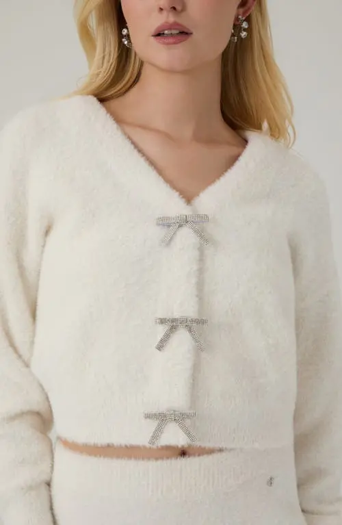 Guess Kara Bow Cardigan