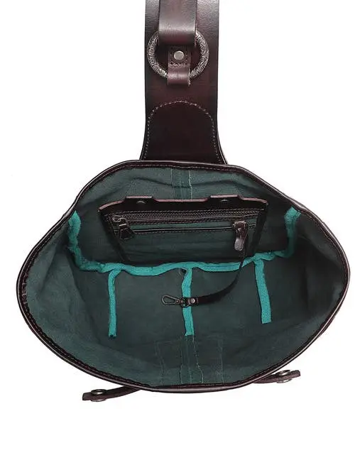 OLD TREND Daisy Genuine Leather Organized Sling Bag