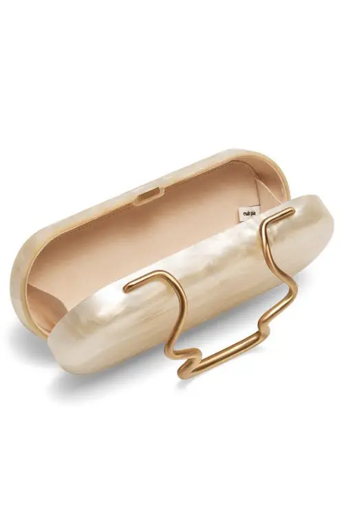 Cult Gaia Ilaria Acrylic Clutch