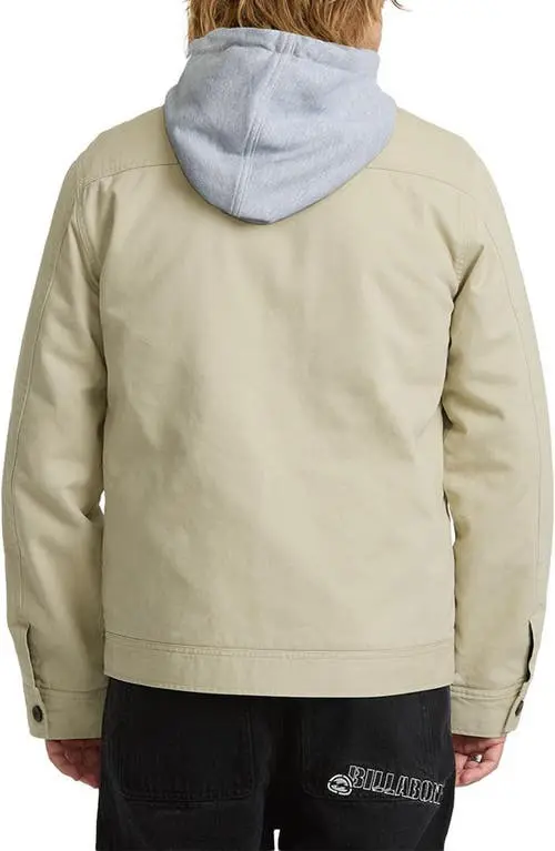 BILLABONG Mesa Hood Jacket - Sand Khaki