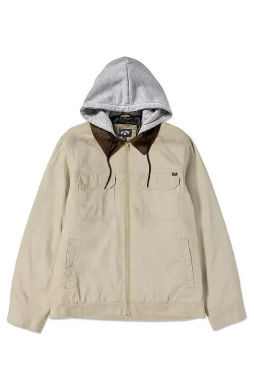 BILLABONG Mesa Hood Jacket - Sand Khaki