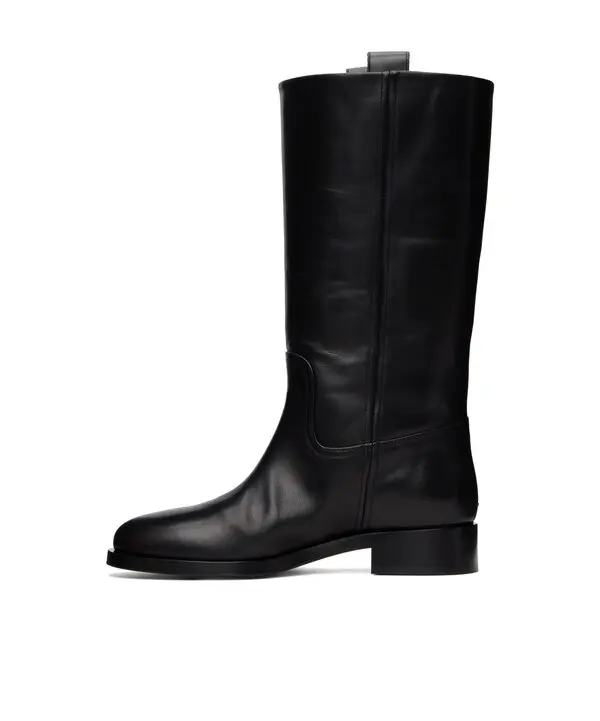 AeydĒ Theo Leather Boots - Black