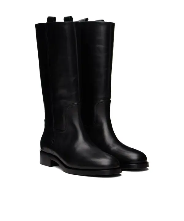 AeydĒ Theo Leather Boots - Black