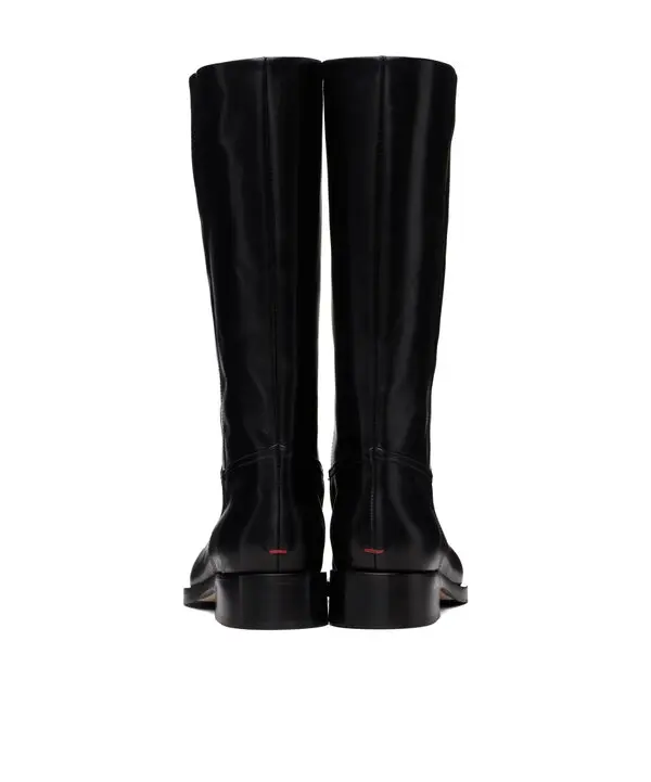AeydĒ Theo Leather Boots - Black