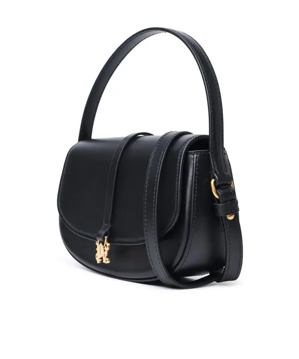 Palm Angels Monogram Plaque Shoulder Bag