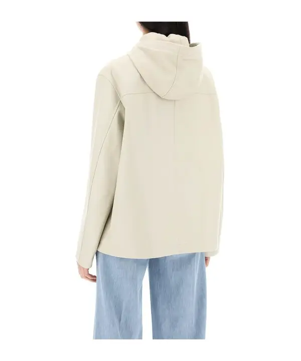 Bottega Veneta Nappa Hoodeed Jacket