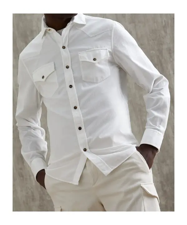 Brunello Cucinelli Leisure Fit Chest Pocket Shirt