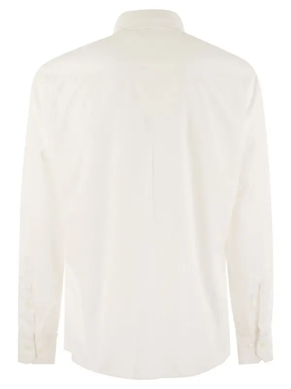 Brunello Cucinelli Leisure Fit Chest Pocket Shirt