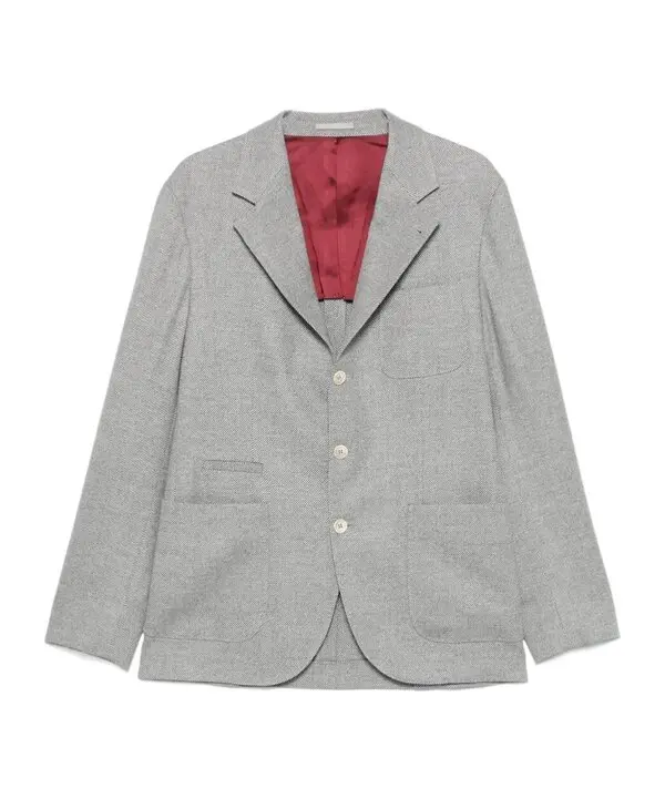 Brunello Cucinelli Fine-ribbed Blazer
