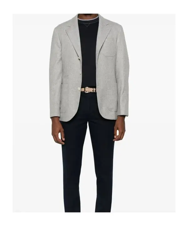 Brunello Cucinelli Fine-ribbed Blazer