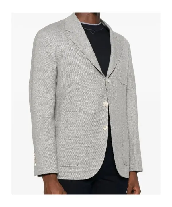 Brunello Cucinelli Fine-ribbed Blazer