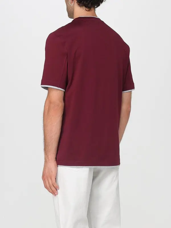 Brunello Cucinelli Crewneck Straight Hem T-shirt
