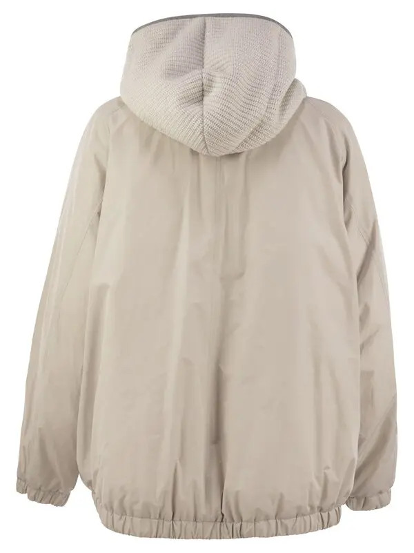Brunello Cucinelli Elasticated Hem Hooded Jacket