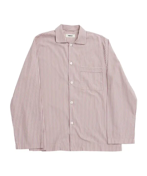 TEKLA Purple White Pajamas