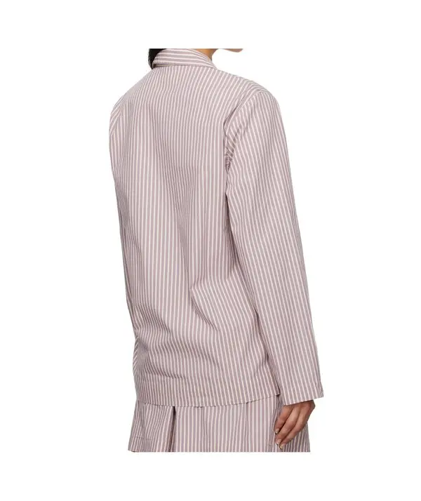 TEKLA Purple White Pajamas