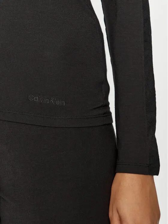 Calvin Klein Long-sleeve Crew-neck Top