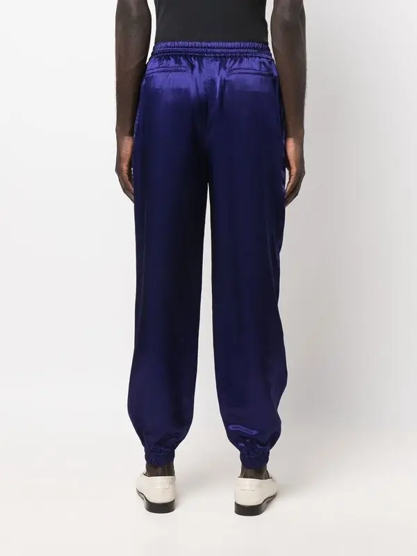 Saint Laurent Sweatpants In Satin