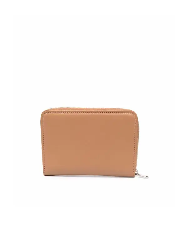 JIL SANDER Zip-around Leather Wallet