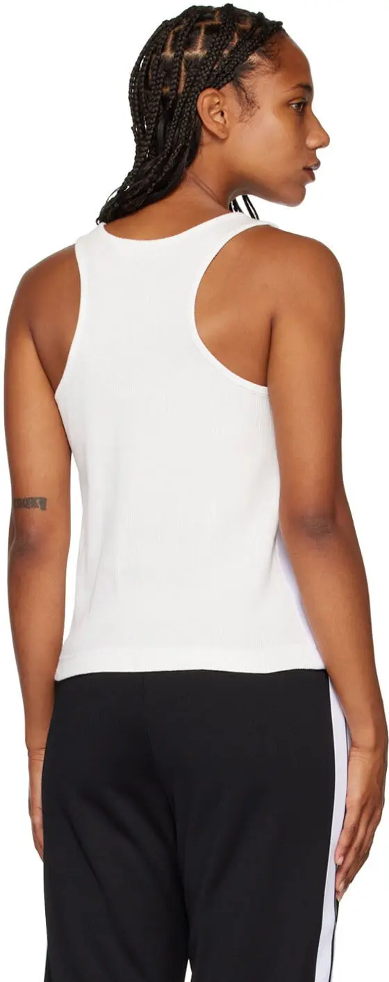 Palm Angels Logo-printed Stripe Tank Top
