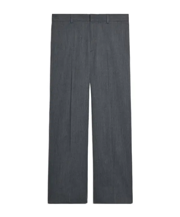 Celine Straight-leg Wool Trousers