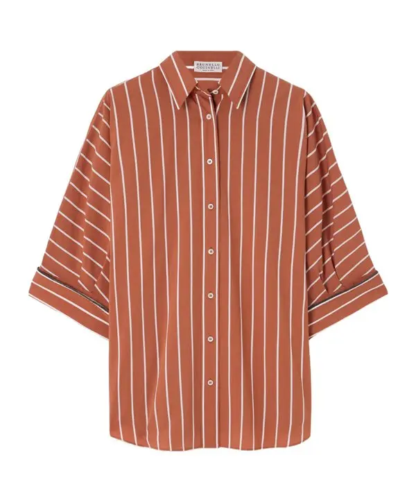 Brunello Cucinelli Striped Shirt