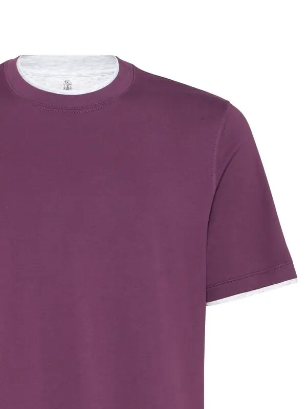 Brunello Cucinelli Layered-effect Crewneck T-shirt