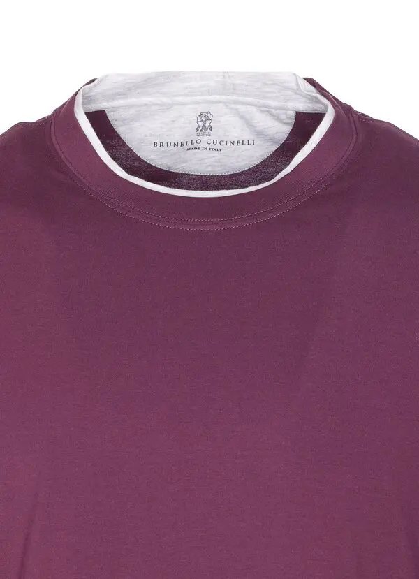 Brunello Cucinelli Layered-effect Crewneck T-shirt