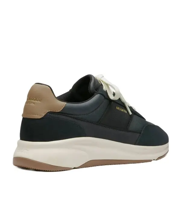 Axel Arigato Genesis Neo Runner Padded Leather Sneakers - Dark Brown