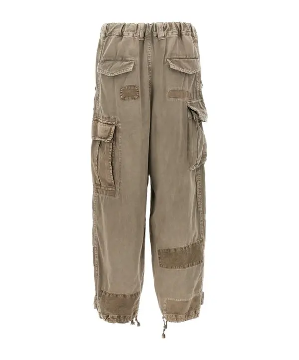 Mihara Yasuhiro Repair Panelled Cargo Trousers