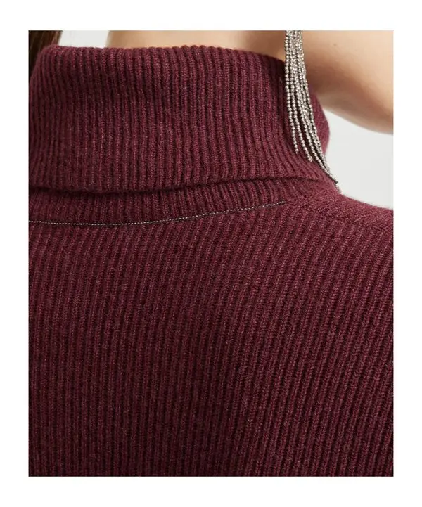 Brunello Cucinelli Turtleneck Ribbed-knit Jumper