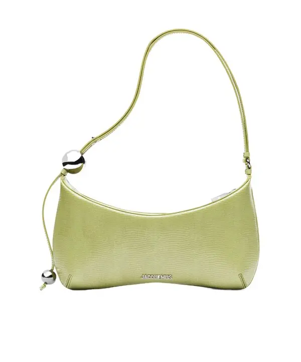 Jacquemus Bisou Perle Embossed Shoulder Bag