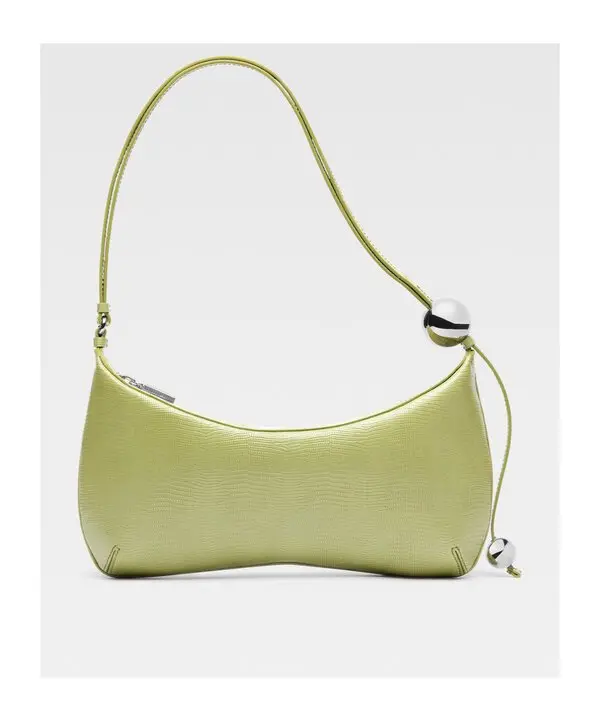 Jacquemus Bisou Perle Embossed Shoulder Bag