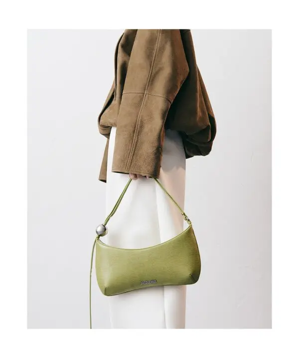 Jacquemus Bisou Perle Embossed Shoulder Bag