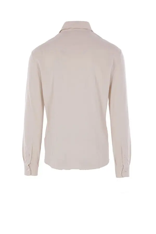 Brunello Cucinelli Long-sleeved Buttoned Shirt