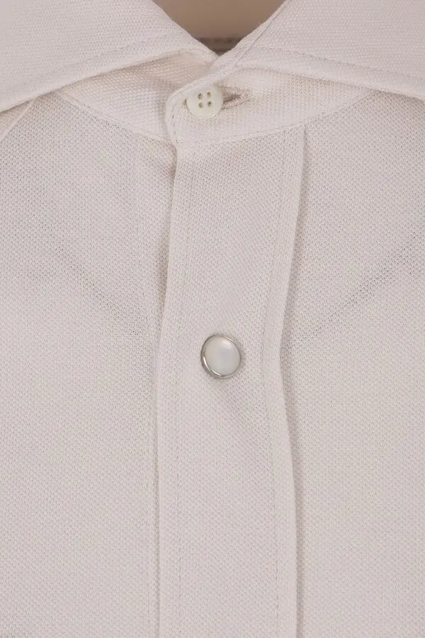 Brunello Cucinelli Long-sleeved Buttoned Shirt