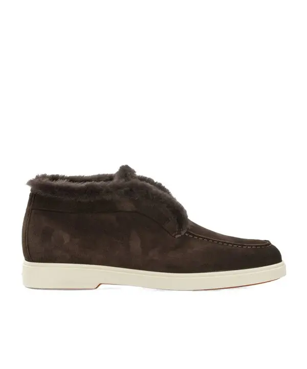 Santoni Round-toe Desert Boots