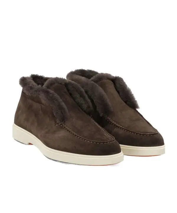 Santoni Round-toe Desert Boots